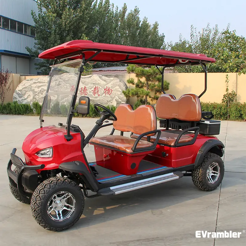 Lifted 4 Seater Golf Cart - EVrambler